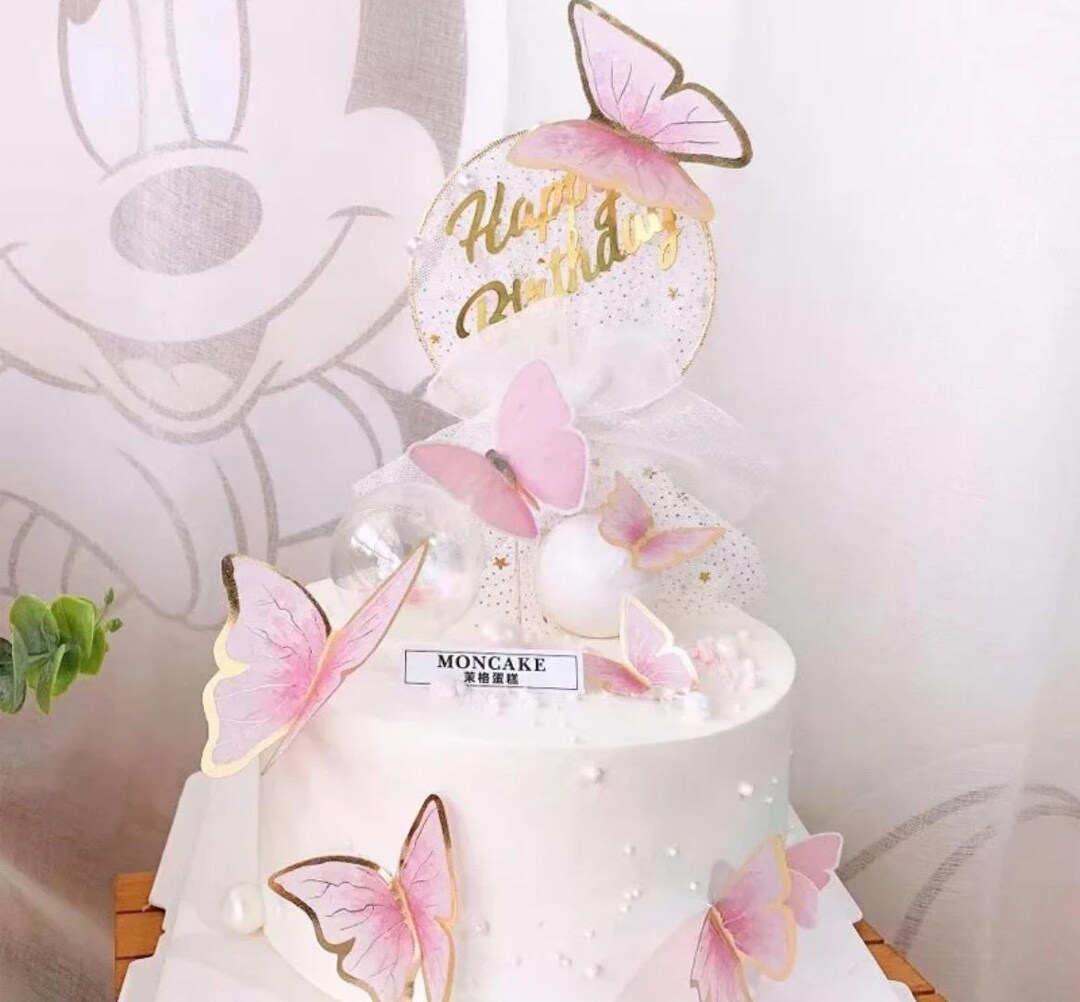 Butterfly Cake Topper Decorations - Etsy