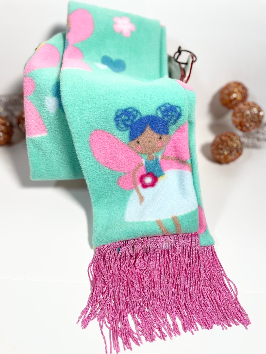 Winter Scarf / Fairy Winter Accessories / Kids Scarves / Girls Winter ...