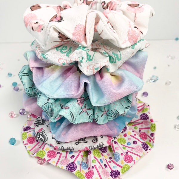 Hair Scrunchies for Kids - Etsy