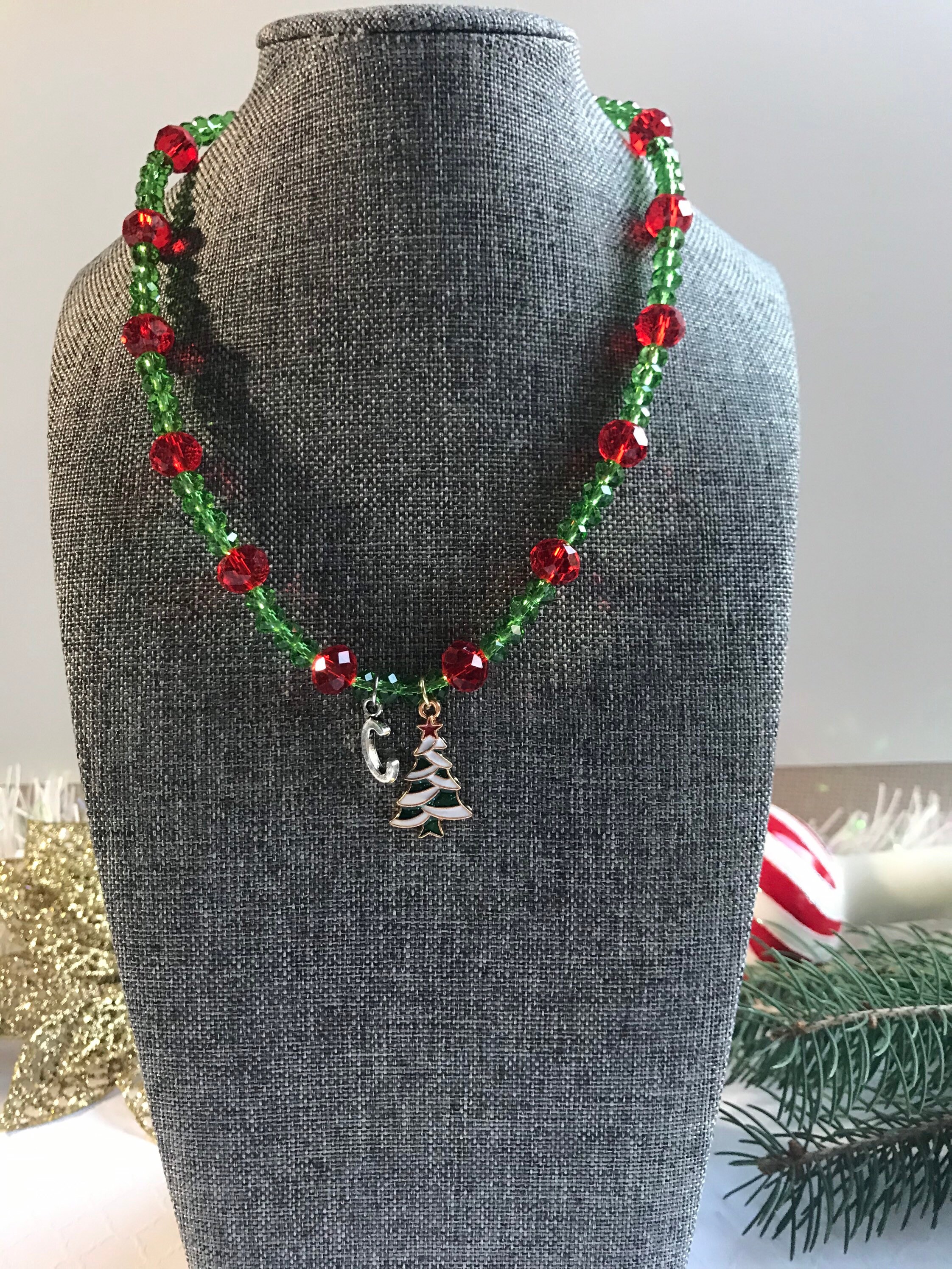 Personalized Christmas Necklaces, Girls Necklaces, Christmas Gift Ideas ...