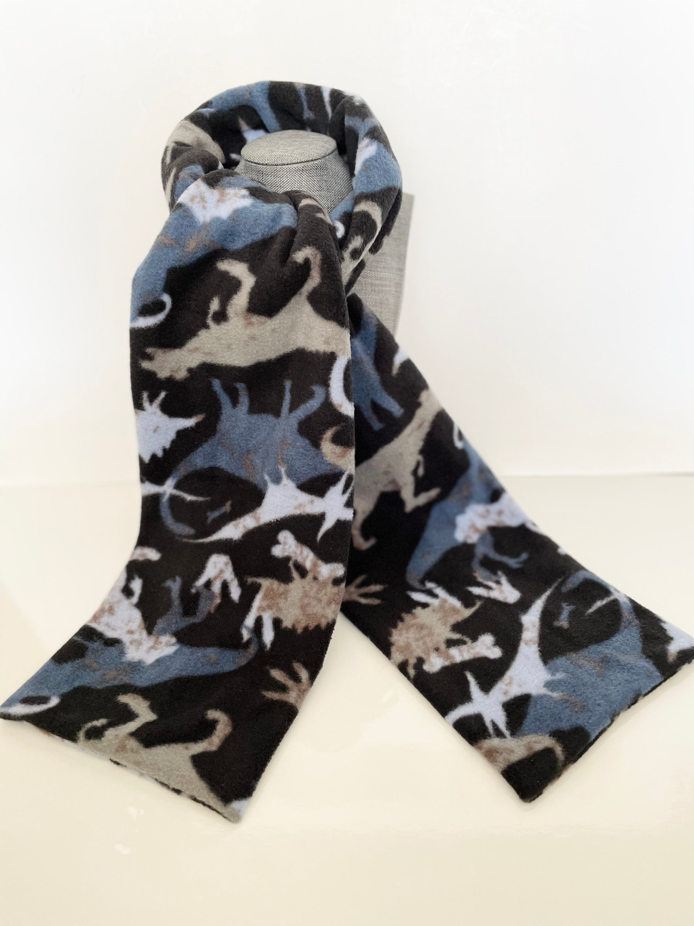 Dinosaur Scarves/ Winter Dino Scarves / Children Winter Scarves ...