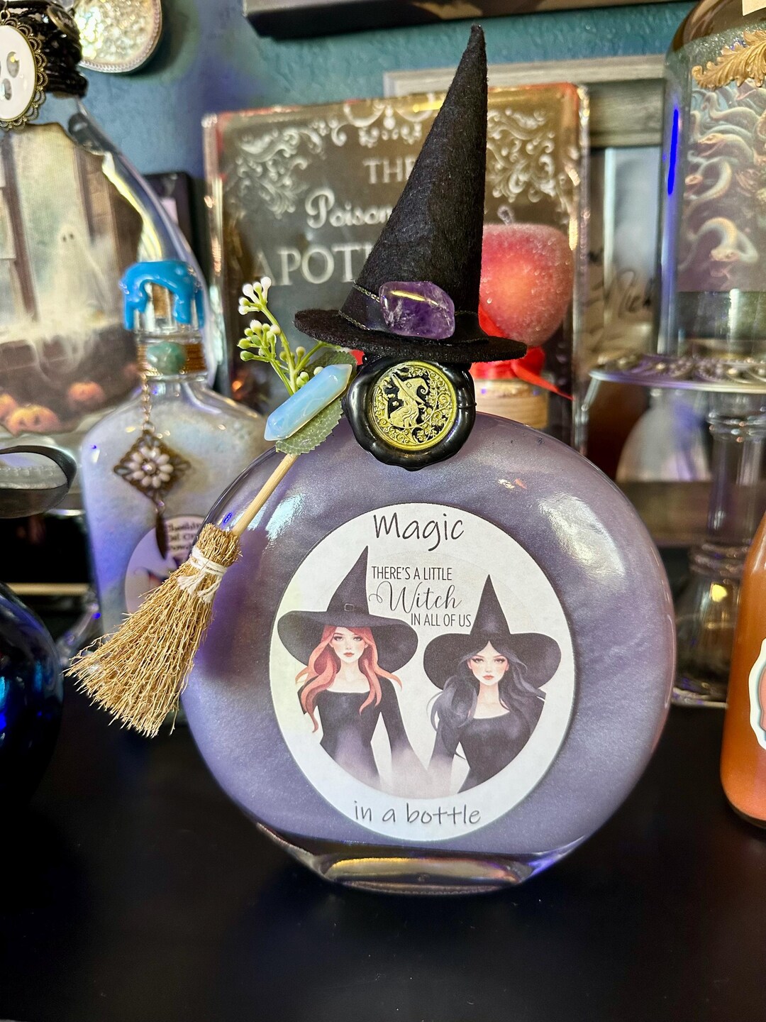 One of a Kind. Inspired by the Movie PRACTICAL MAGIC. Magic in a Bottle ...