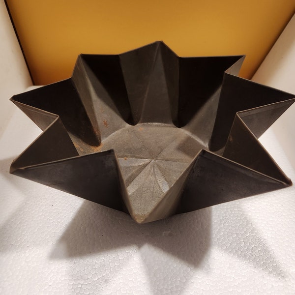 Antique Tin Star Mold - Etsy