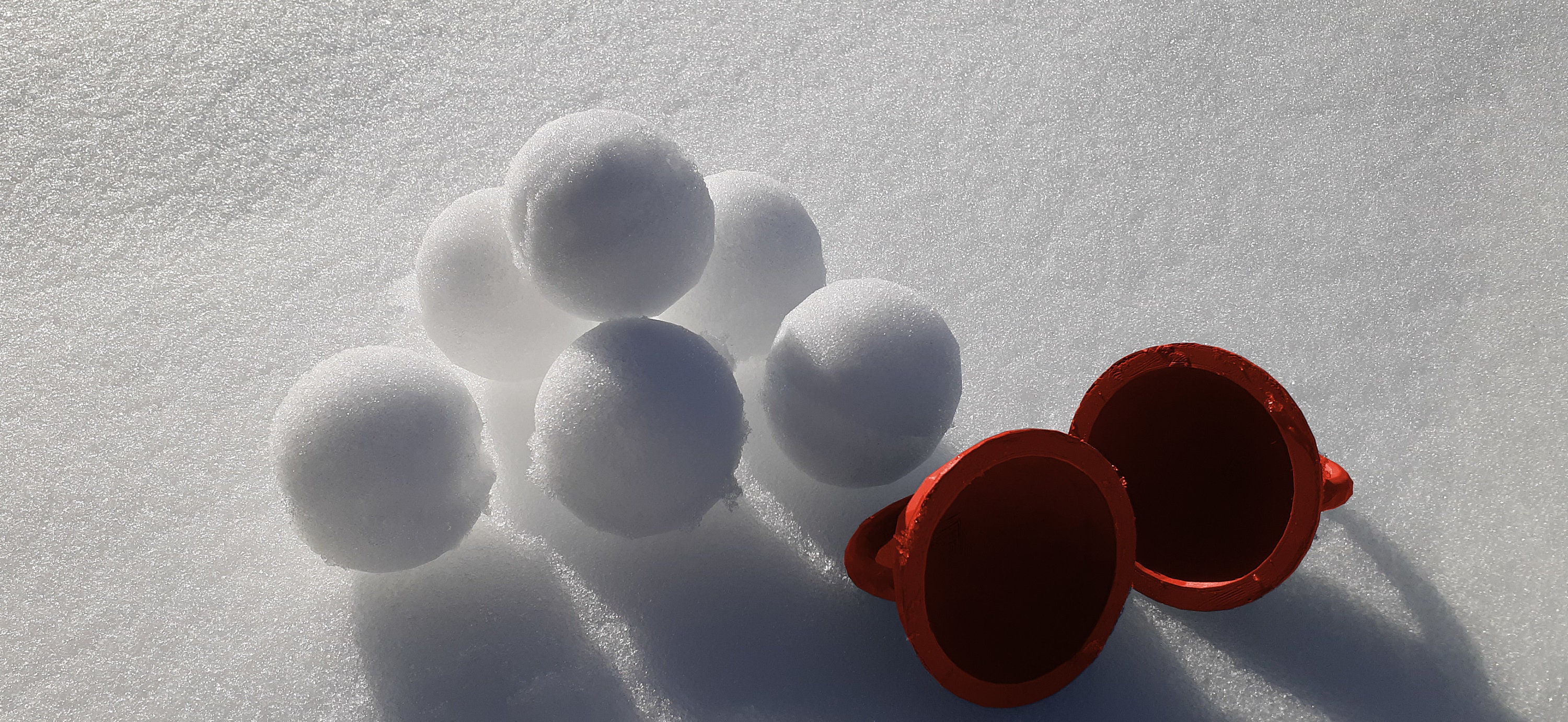 Snowball Maker and Thrower, Fun Winter Activity, Stocking Stuffer - Etsy