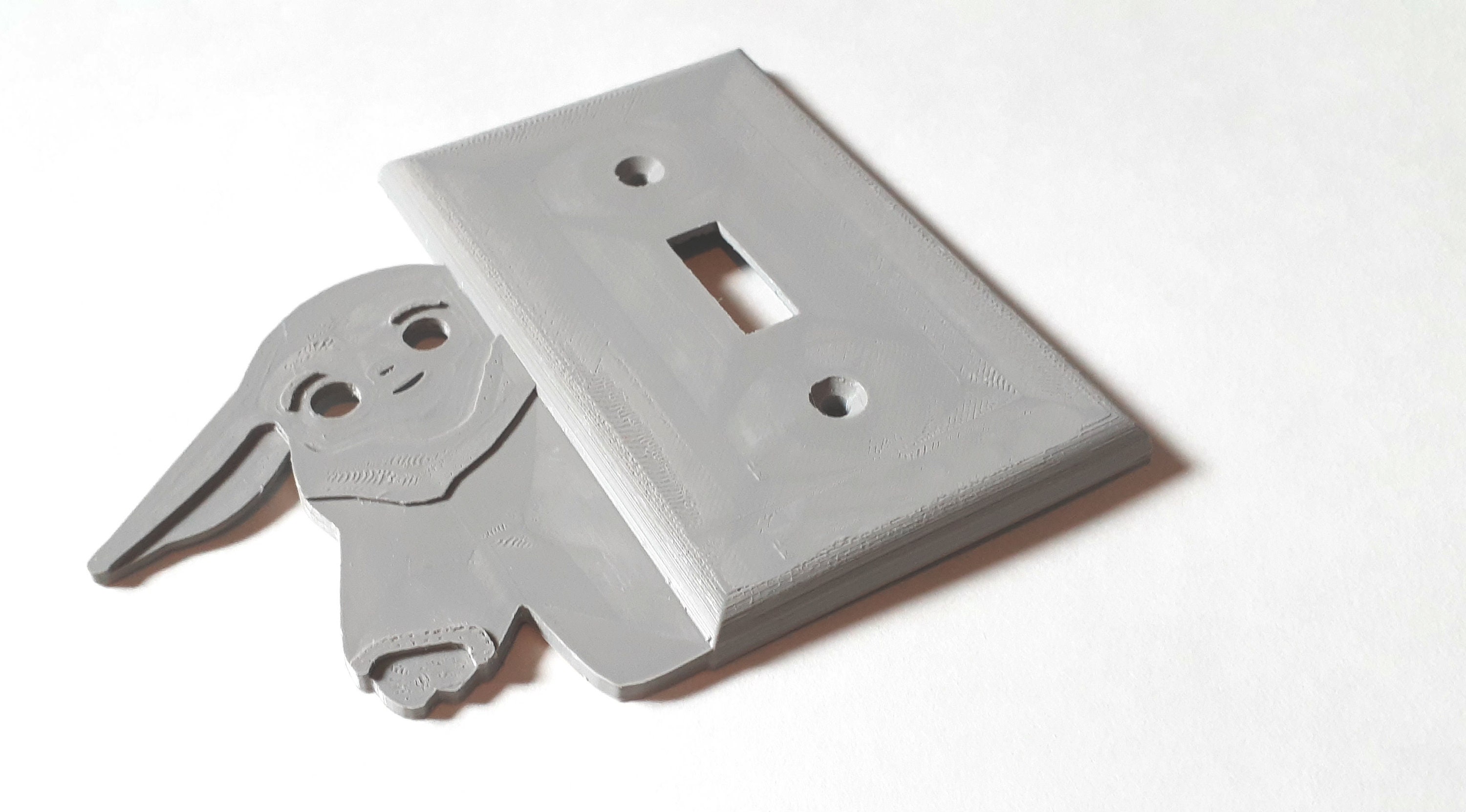 Baby Yoda Light Switch Cover - Etsy