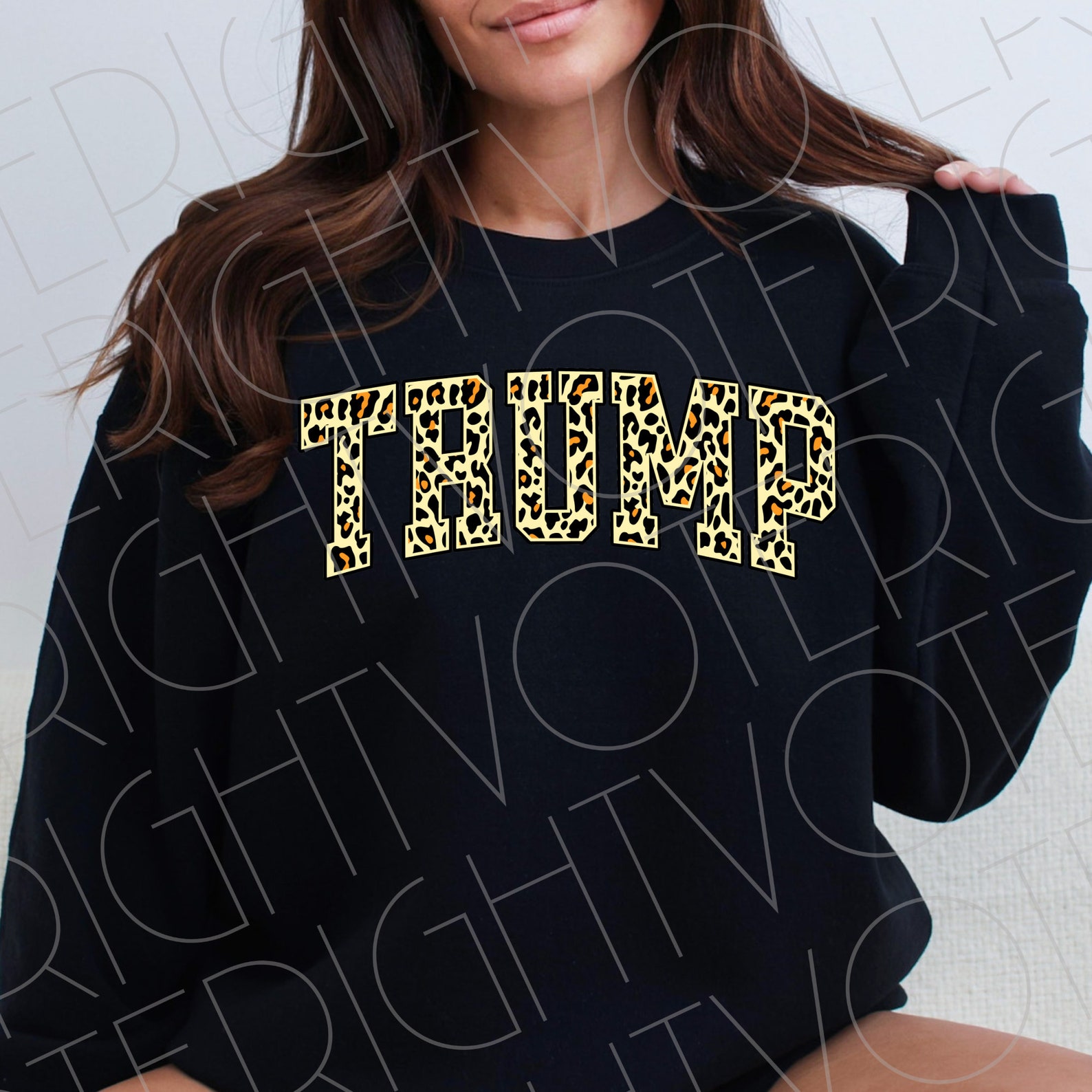 Leopard Trump Png,varsity Animal Print Trump Republican Proud ...