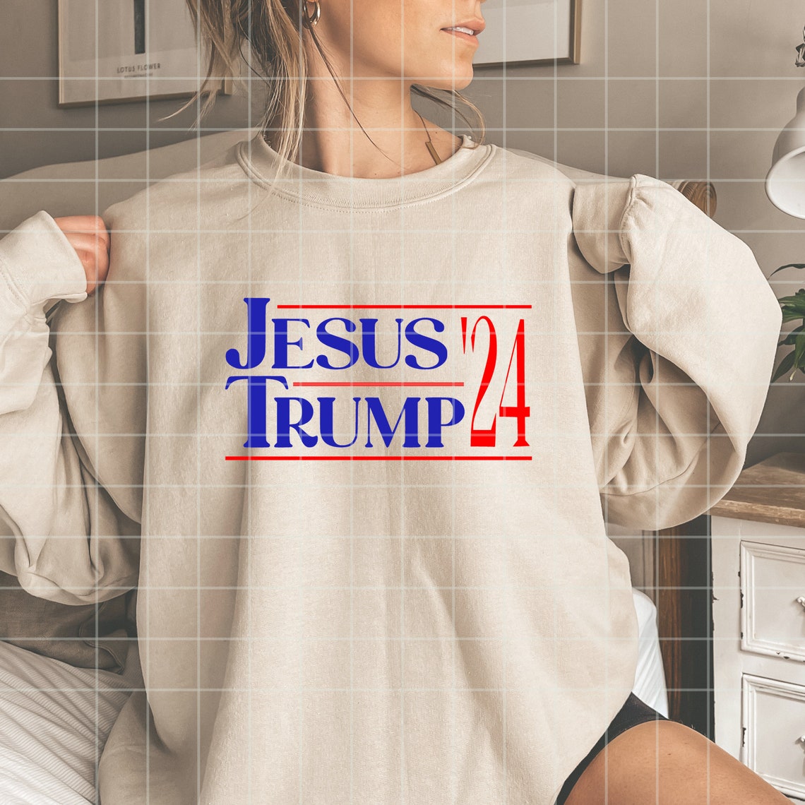 Trump 2024 SVG PNG Jesus Trump 2024 Proud Conservative - Etsy