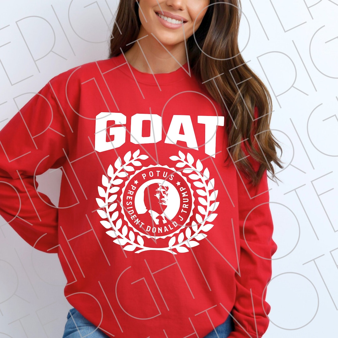 Trump GOAT PNG Svg,trump 45 47 Republican Proud Conservative Png Svg ...