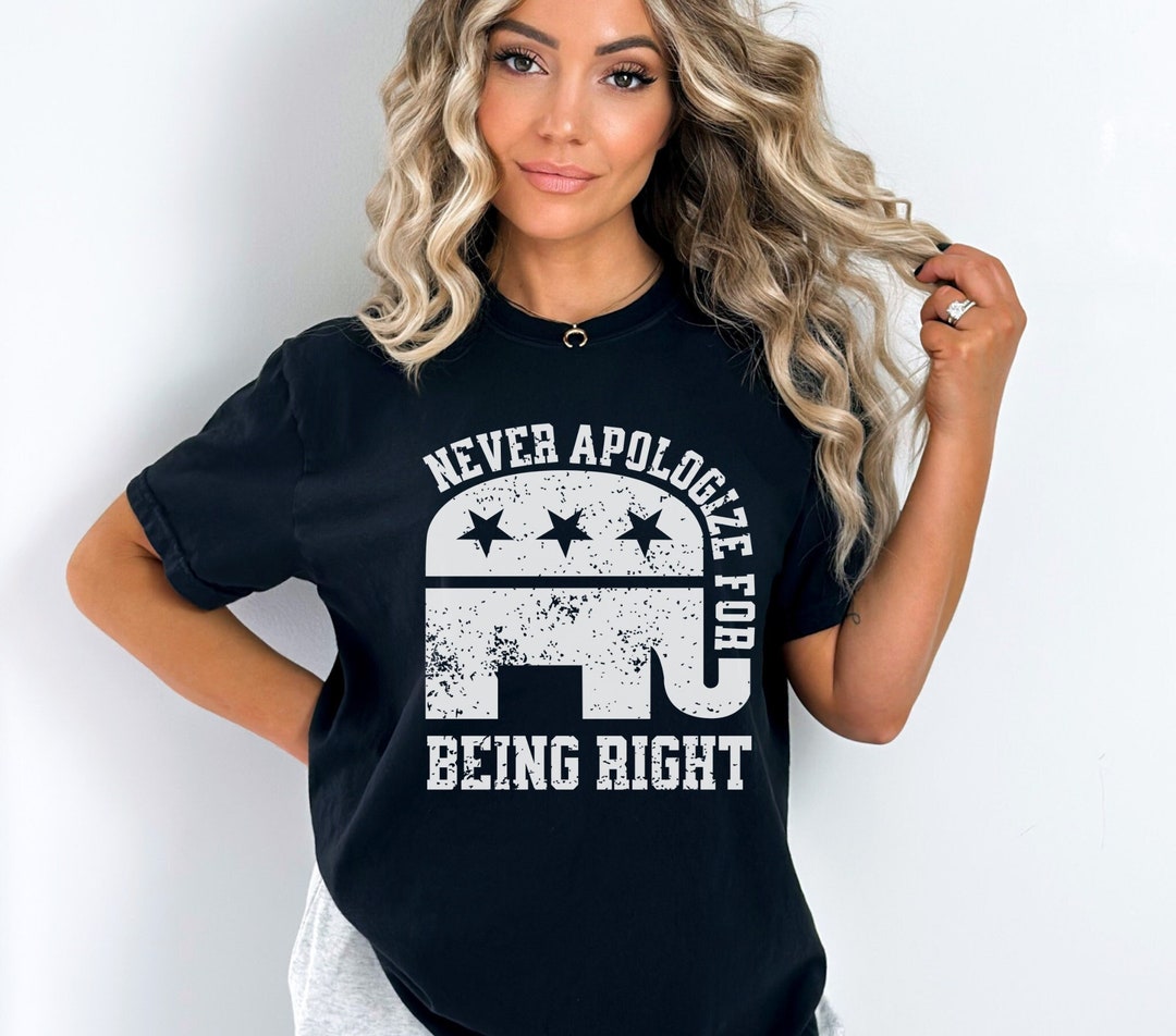 Retro Republican Comfort Colors T-shirt,raised Right Republican ...