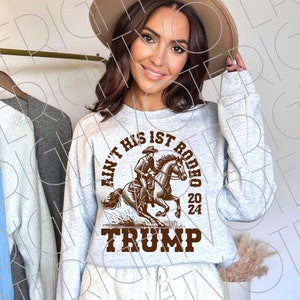 Trump SVG, Western Trump Country Cowboy Png, Cowgirl Conservative ...