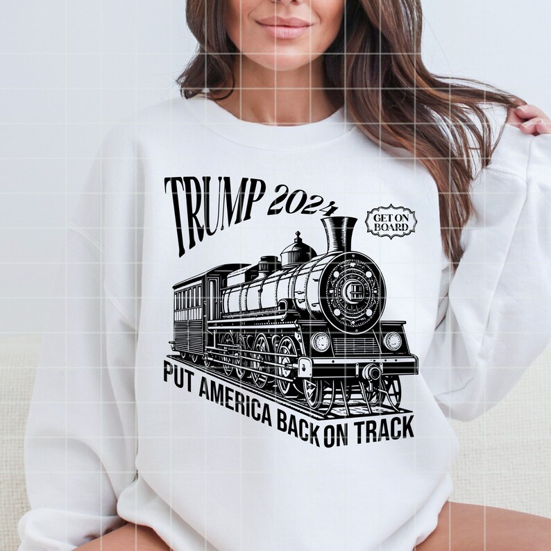 Trump Train PNG SVG, Trump 2024 Svg Republican Proud Conservative ...