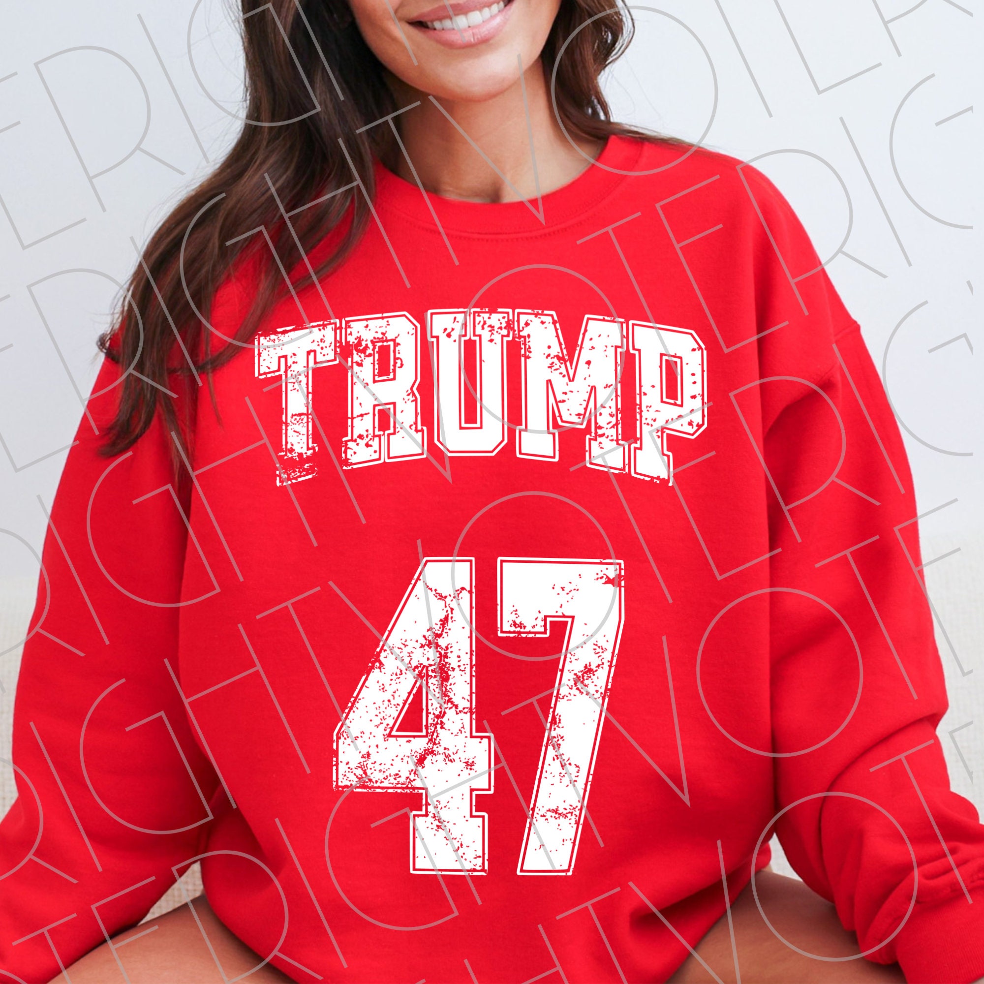 Distressed Trump 47 SVG Png,white Varsity Trump PNG SVG, Digital ...