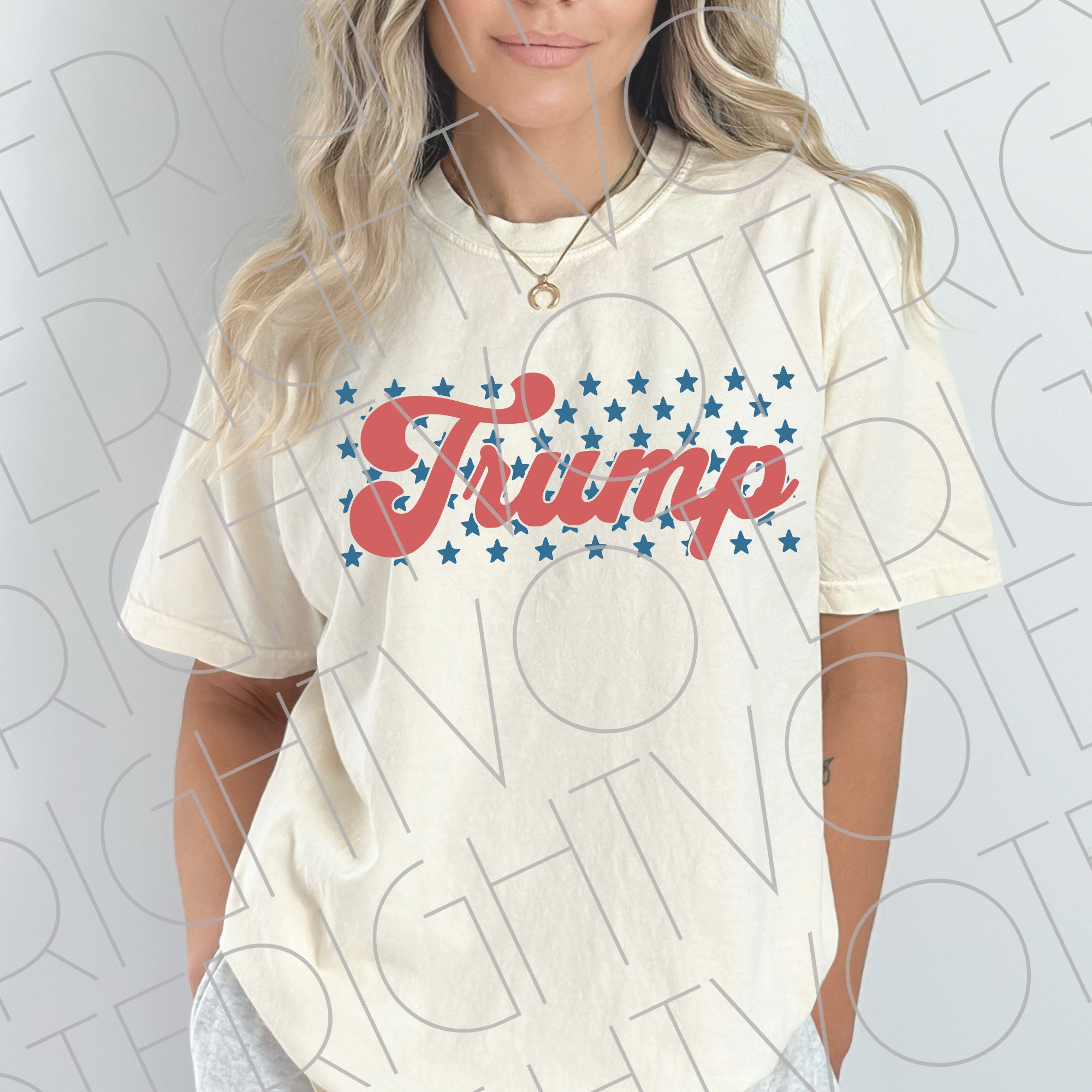 Retro Trump SVG PNG, Groovy Boho Trump Shirt Sublimation Png Digital ...