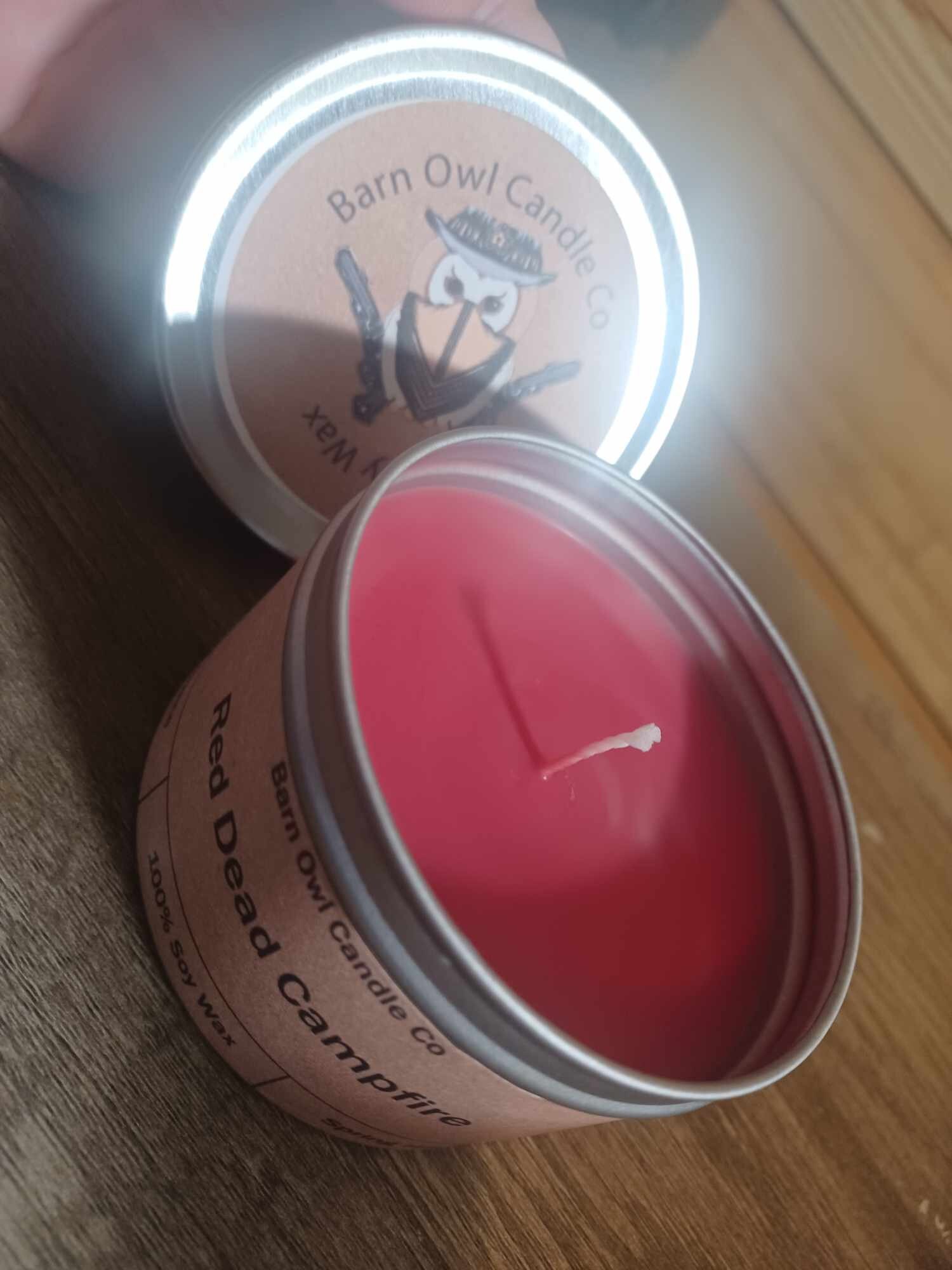 Red Dead Campfire Red Dead Redemption Inspired 8oz Hand Poured Soy Wax ...