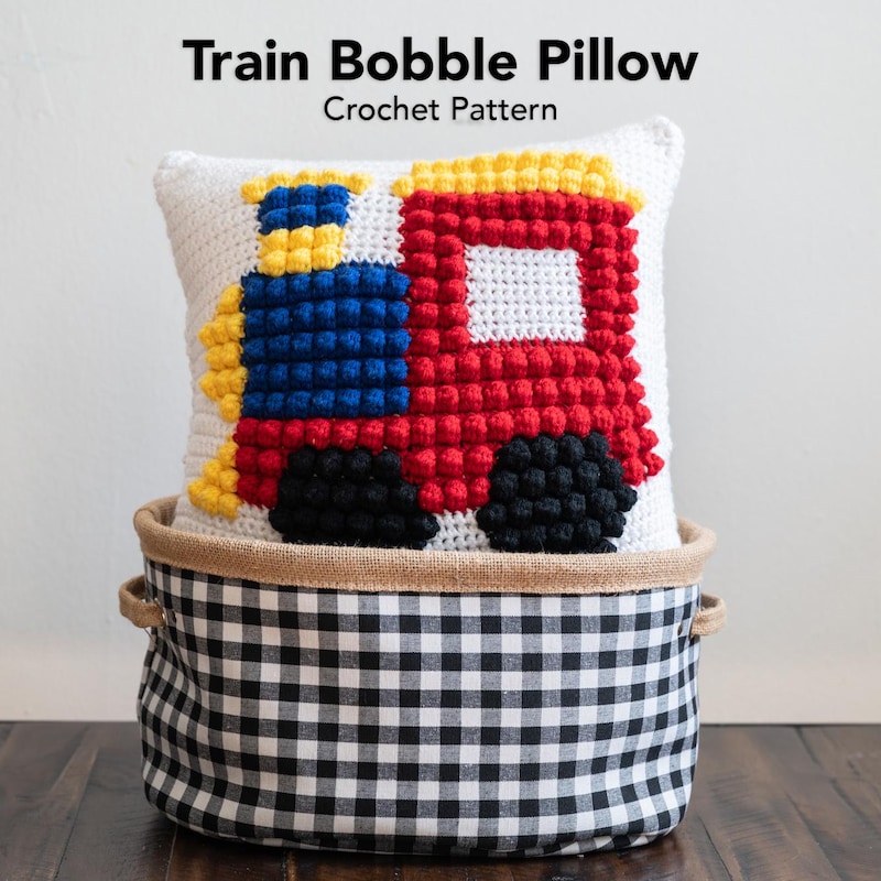 Train Pillow - Etsy