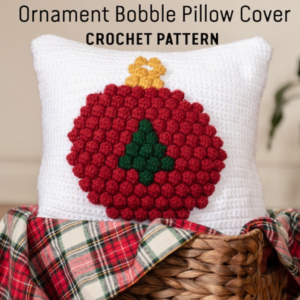 Santa Bobble Pillow Cover - Etsy