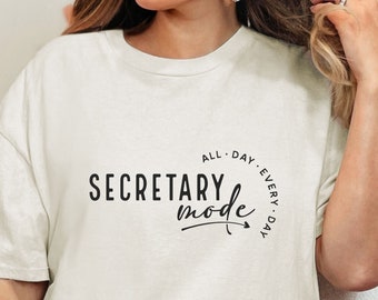 Secretary Mode Svg, One Loved Secretary Svg, Best Secretary Svg ...