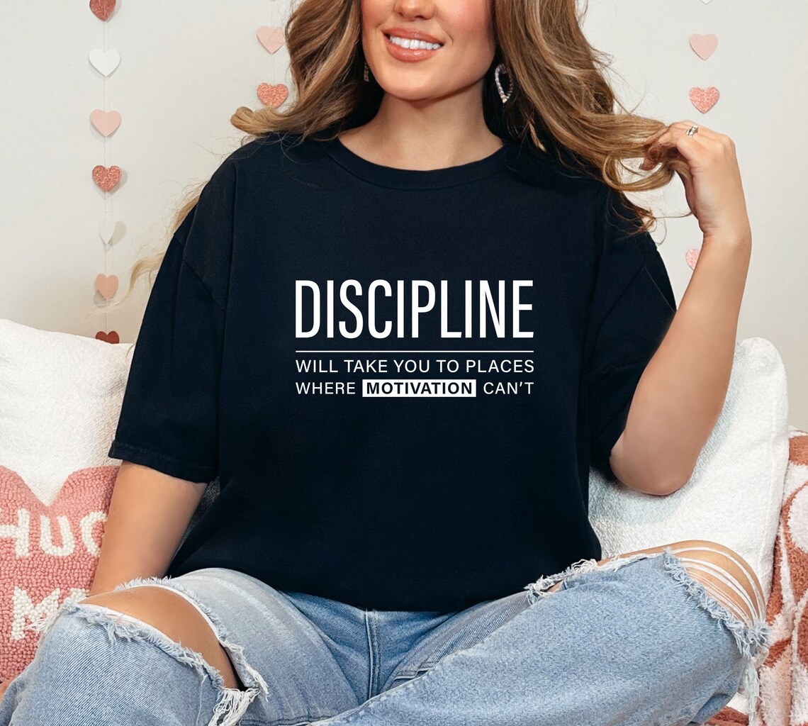 Discipline Svg Png, Motivational Quotes Svg, Entrepreneurship Svg, Self ...