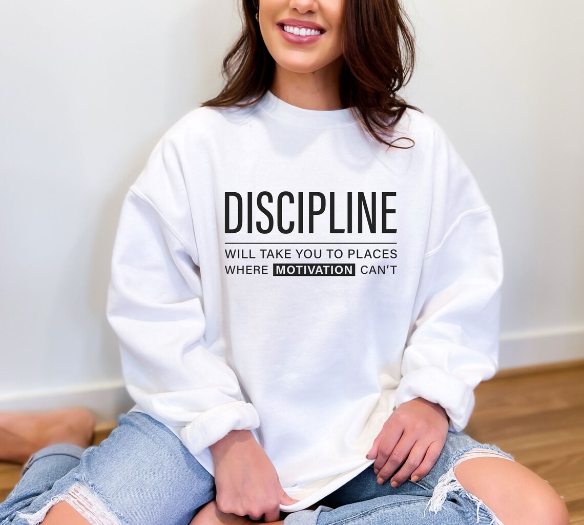 Discipline Svg Png, Motivational Quotes Svg, Entrepreneurship Svg, Self ...