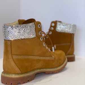 Crystal Timberland Boots - Etsy