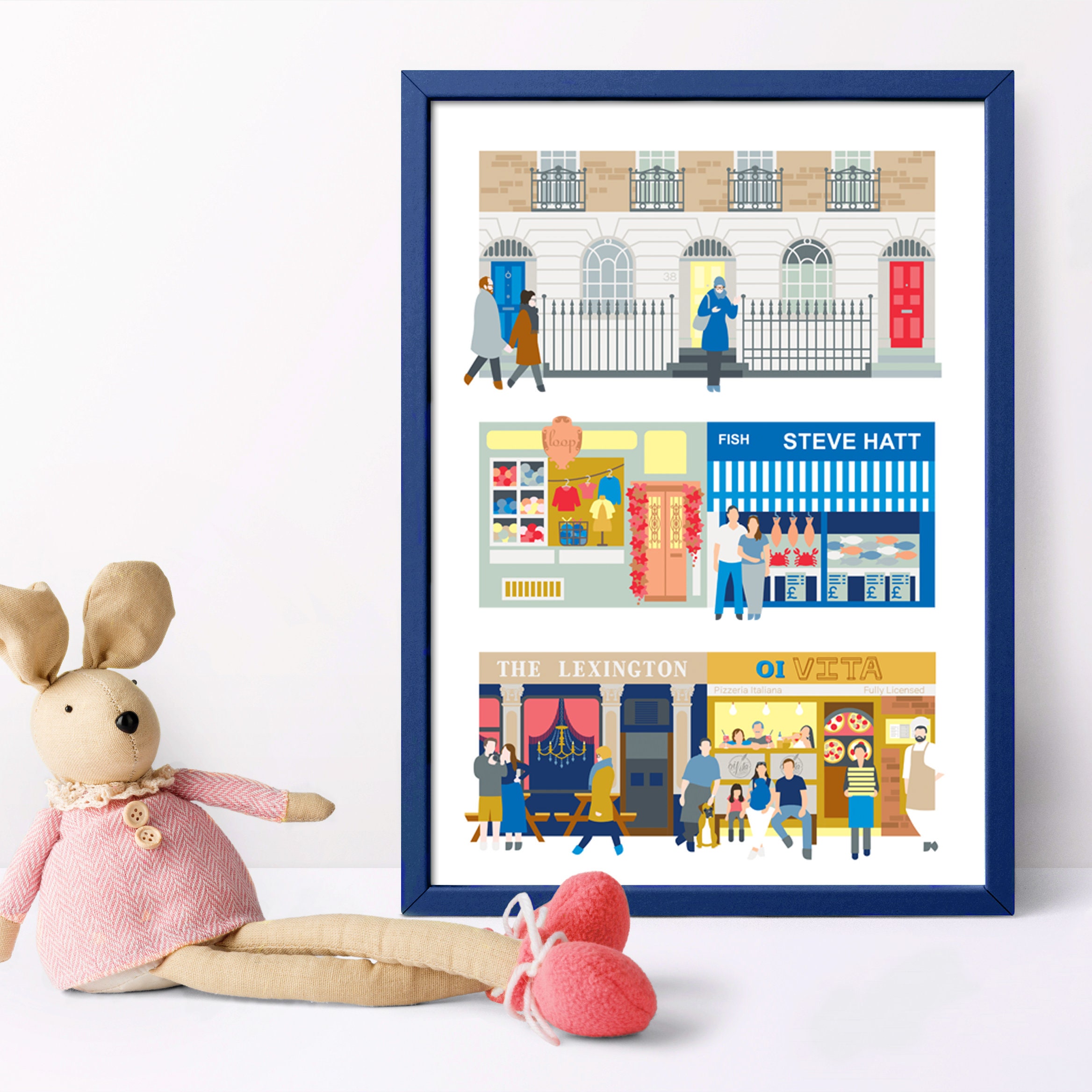 Islington London Wall Art Angel Islington Highbury Islington | Etsy