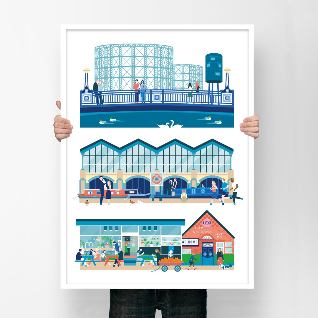 Kensal Rise London Print, Kensal Green, London Gifts, London Poster ...