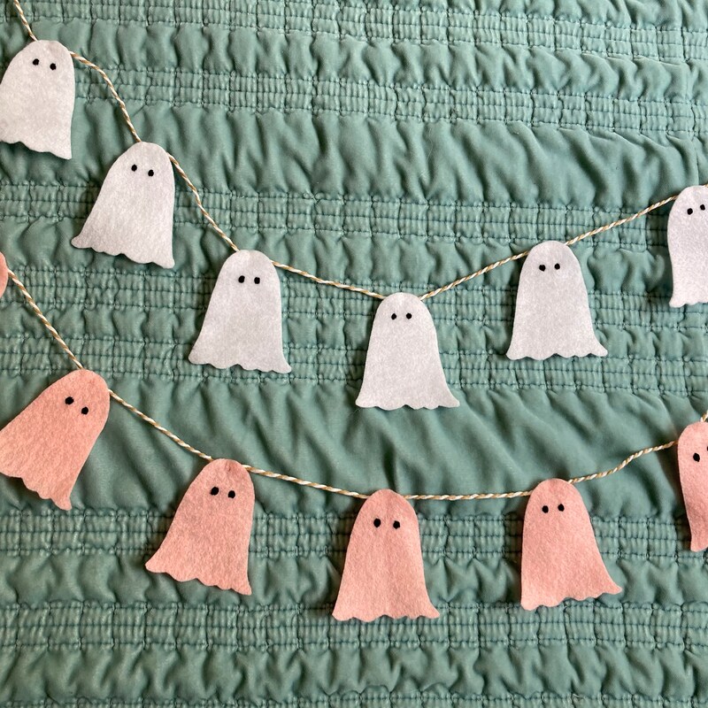 Ghost Garland - Etsy