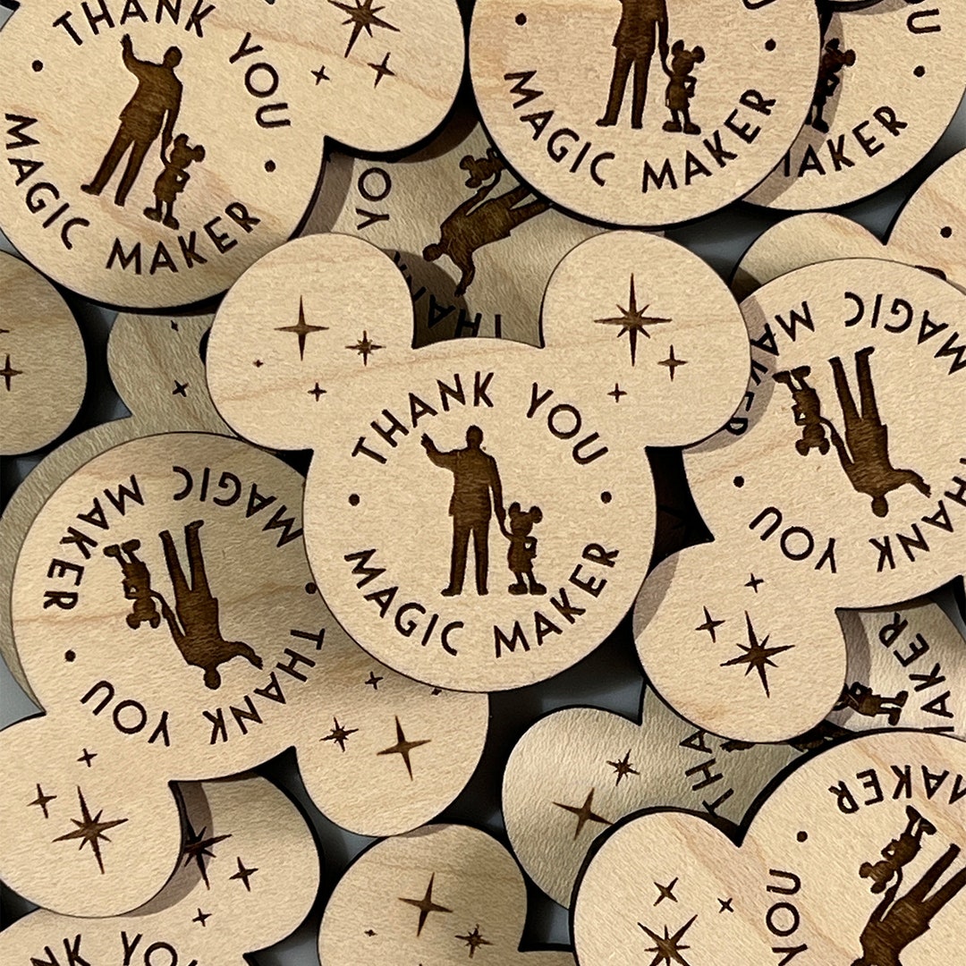 Magic Maker Mouse Tokens W/ Keychain, Disney Cast Member Appreciation ...