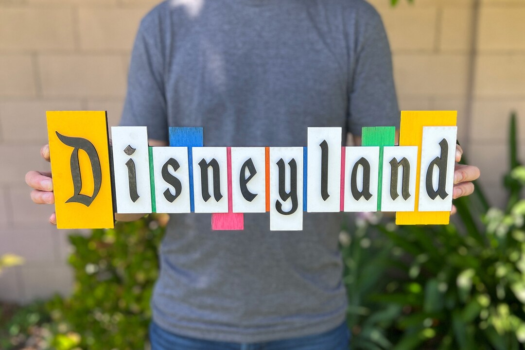 SPECIAL EDITION - Vintage Disneyland Resort Entrance Marquee Sign ...