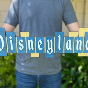 SPECIAL EDITION - Vintage Disneyland Resort Entrance Marquee Sign ...