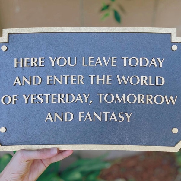 Here You Leave Today - Etsy