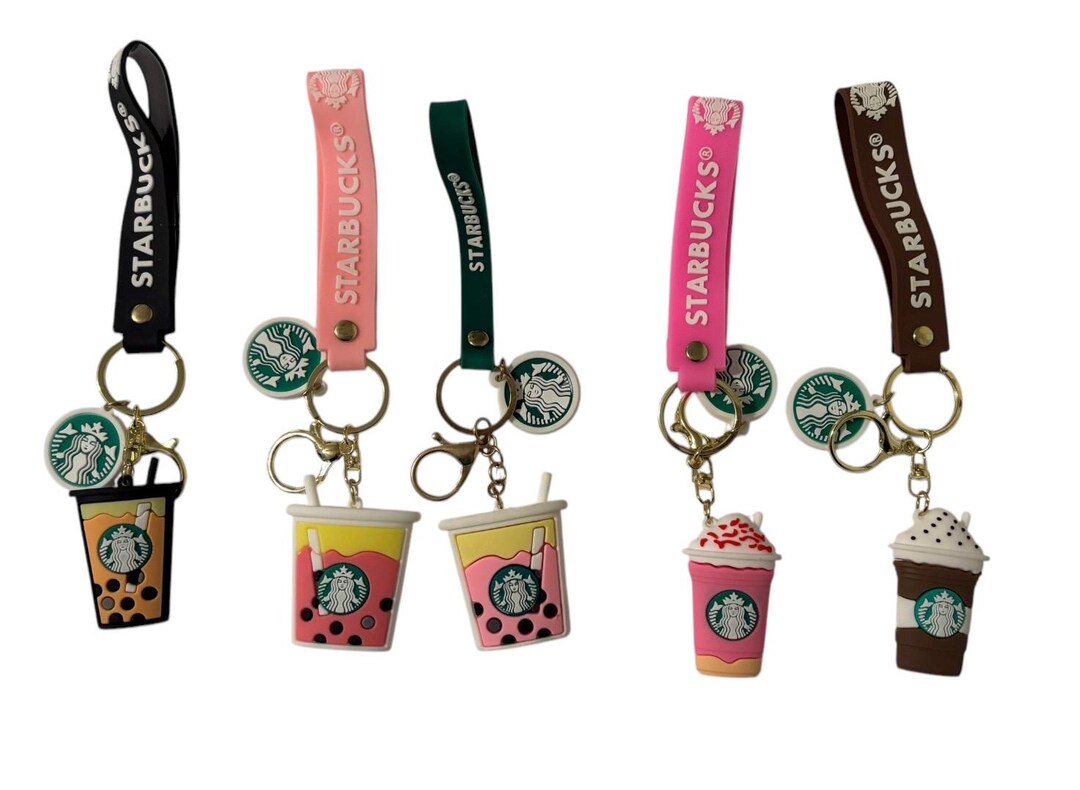 Starbucks Keychain, Starbucks Coffee Frappuccino Keychain | Starbucks ...