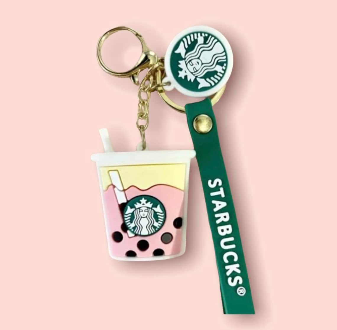 Starbucks Keychain Starbucks Coffee Frappuccino Keychain - Etsy
