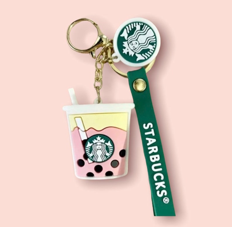 Starbucks Keychain Starbucks Coffee Frappuccino Keychain - Etsy