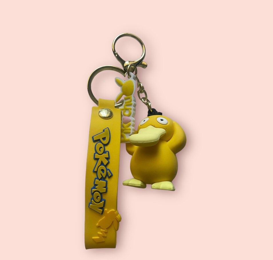Pokemon Keychain Pokémon Key Ring Mini Pikachu Key Rings - Etsy