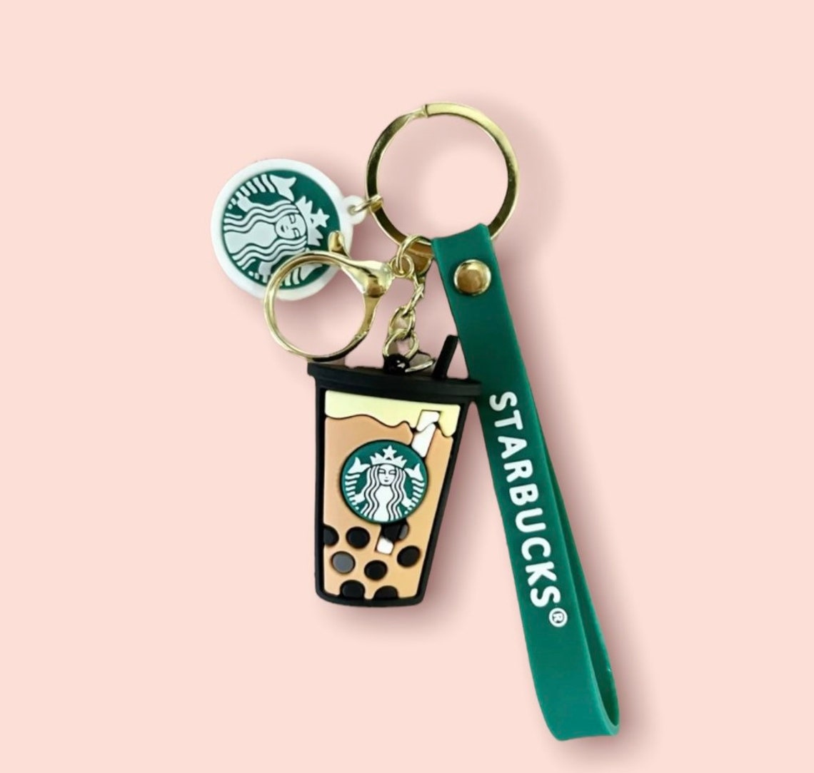 Starbucks Keychain Starbucks Coffee Frappuccino Keychain - Etsy