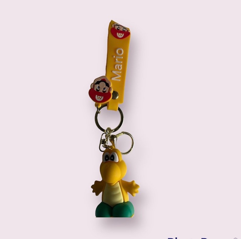 Super Mario Bros Keychain Toad Koopa Troopa Luigi Gomba - Etsy