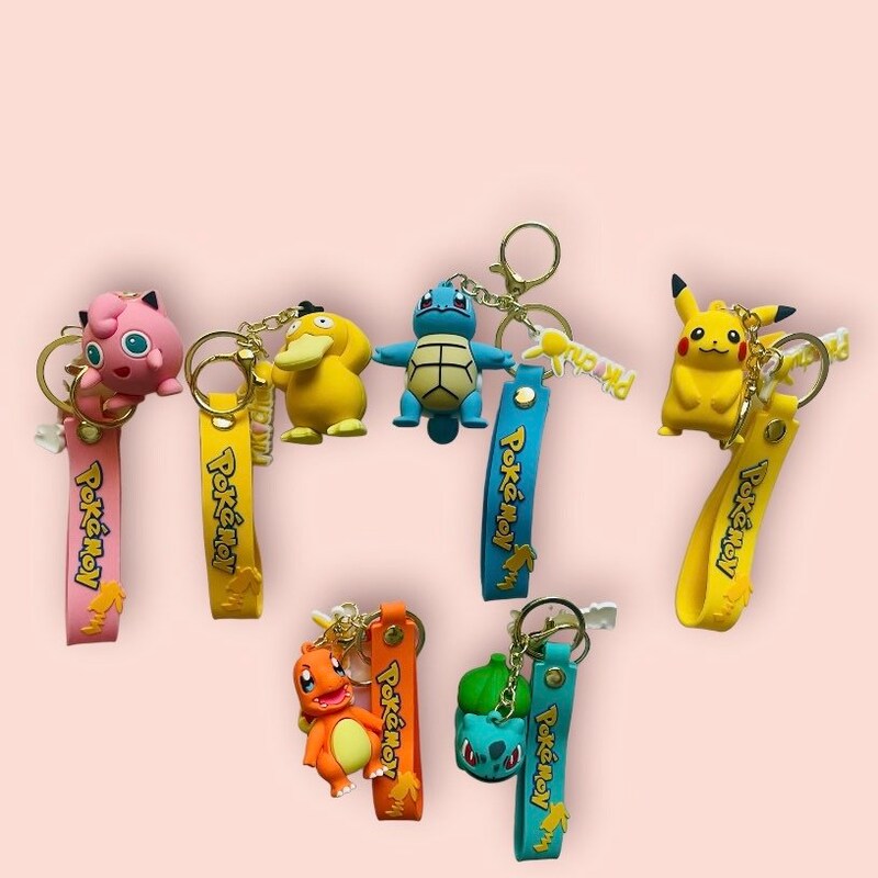 Pokémons Keychain - Etsy
