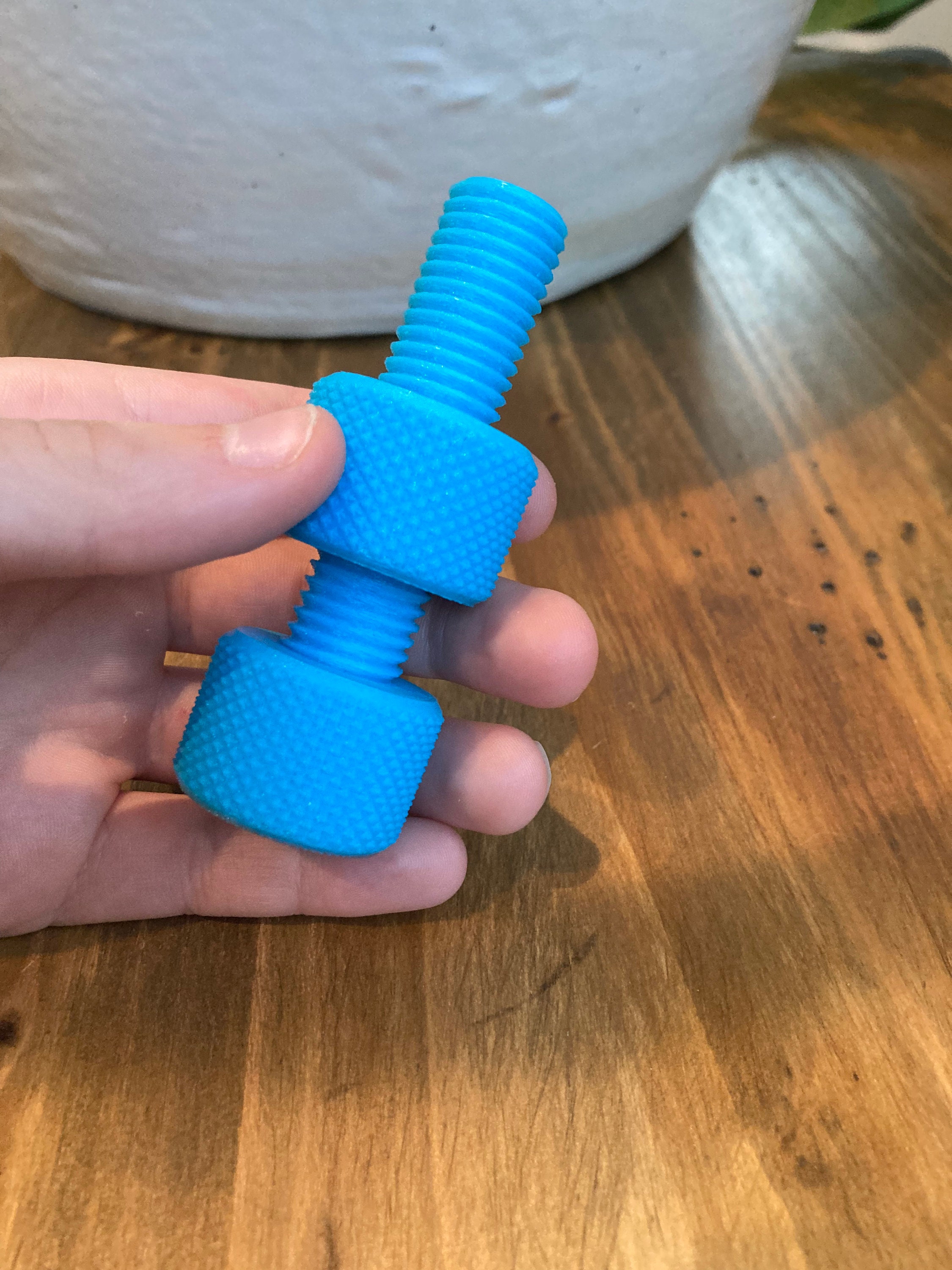 3D Printed Bolt Fidget Toy / Desk Toy - Etsy