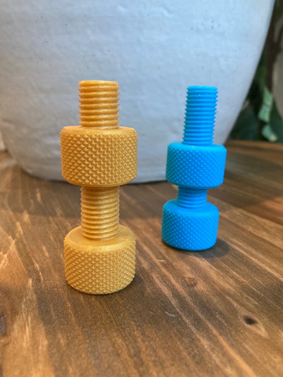 3D Printed Bolt Fidget Toy / Desk Toy - Etsy