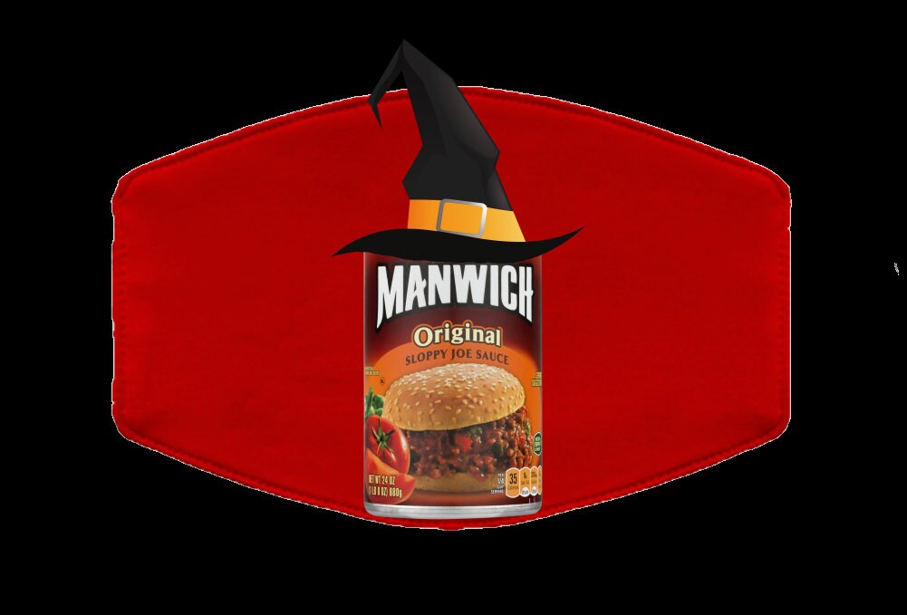 Manwich Sloppy Joe Costume Halloween Funny Humor Witch Man Gift T Shirt ...