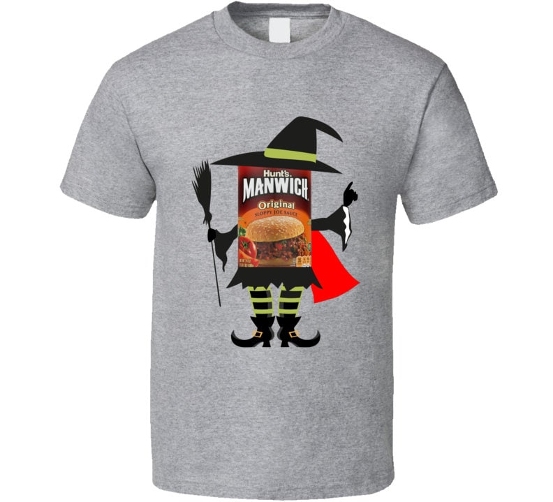 Manwich Costume Man Witch Halloween Funny Gift T Shirt - Etsy