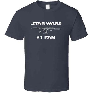 Star Wars #1 Fan Star Trek Parody Funny Humor Tv T Shirt - Etsy