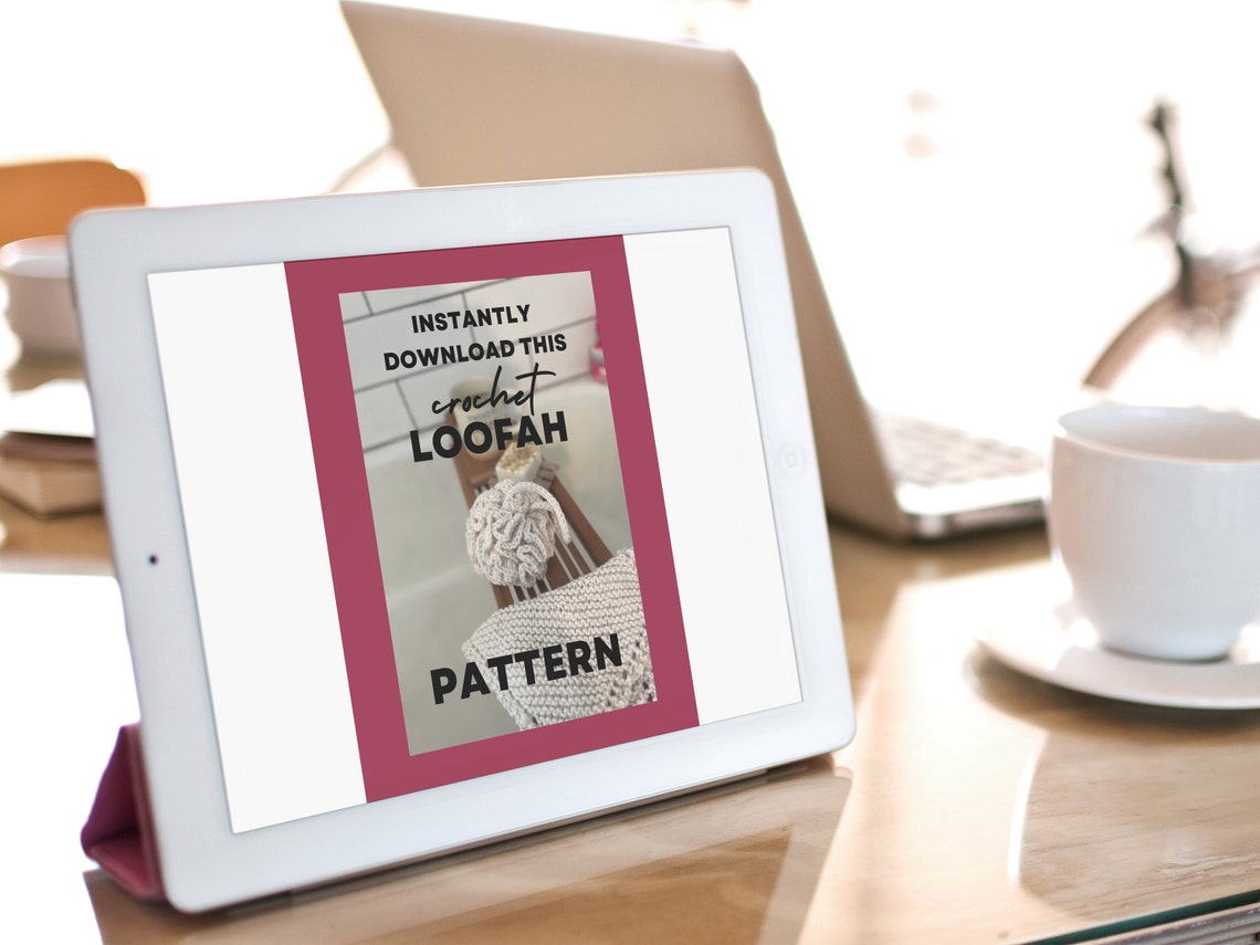 Instant Download Crochet Loofah Pattern: How to Make Your Own Reusable ...