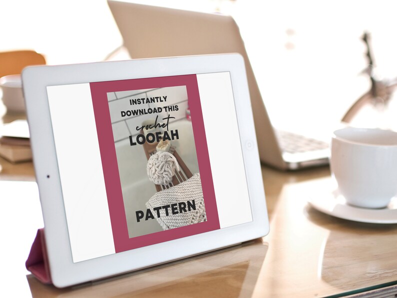 Instant Download Crochet Loofah Pattern: How to Make Your Own Reusable ...