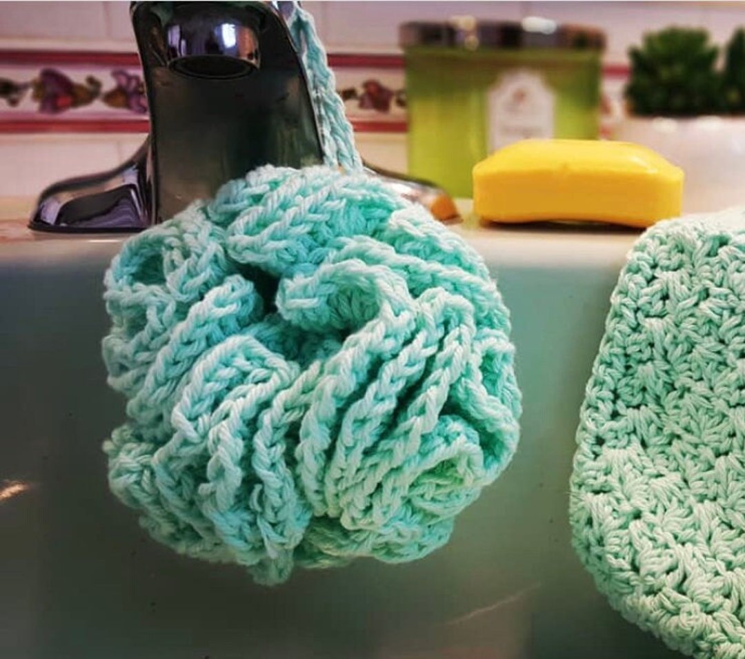Instant Download- Crochet Loofah Pattern - DIY Spa Essential for ...
