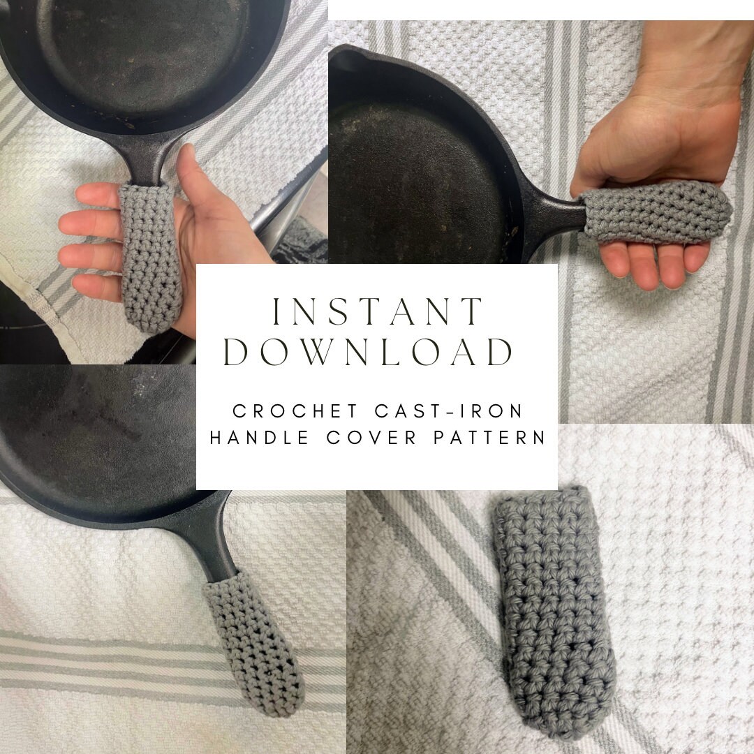 Instant Download- Crochet Cast Iron Handle Cover Pattern - Etsy
