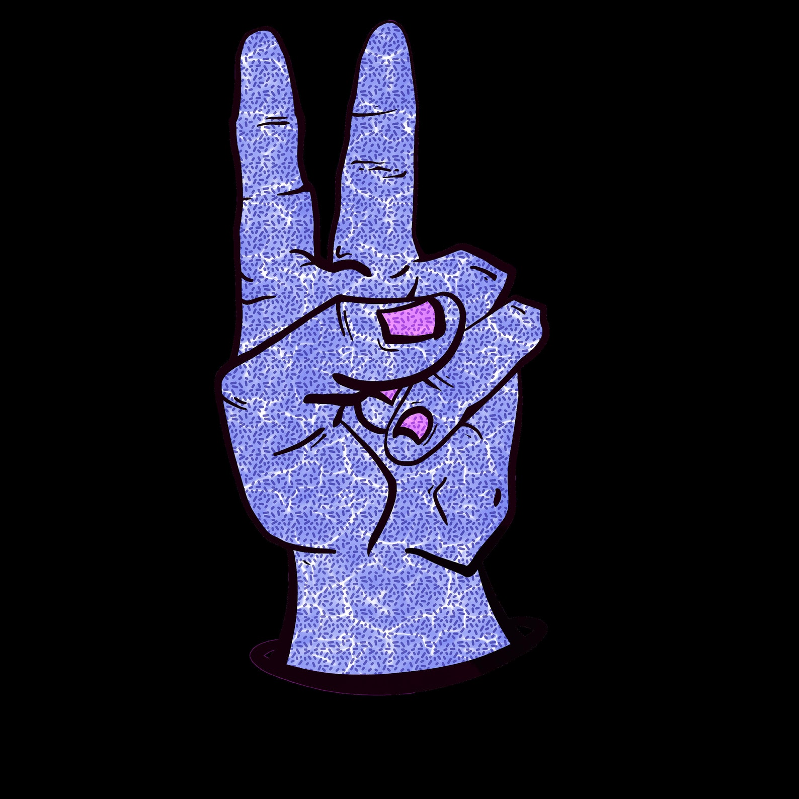 Peace Sign Sticker - Etsy