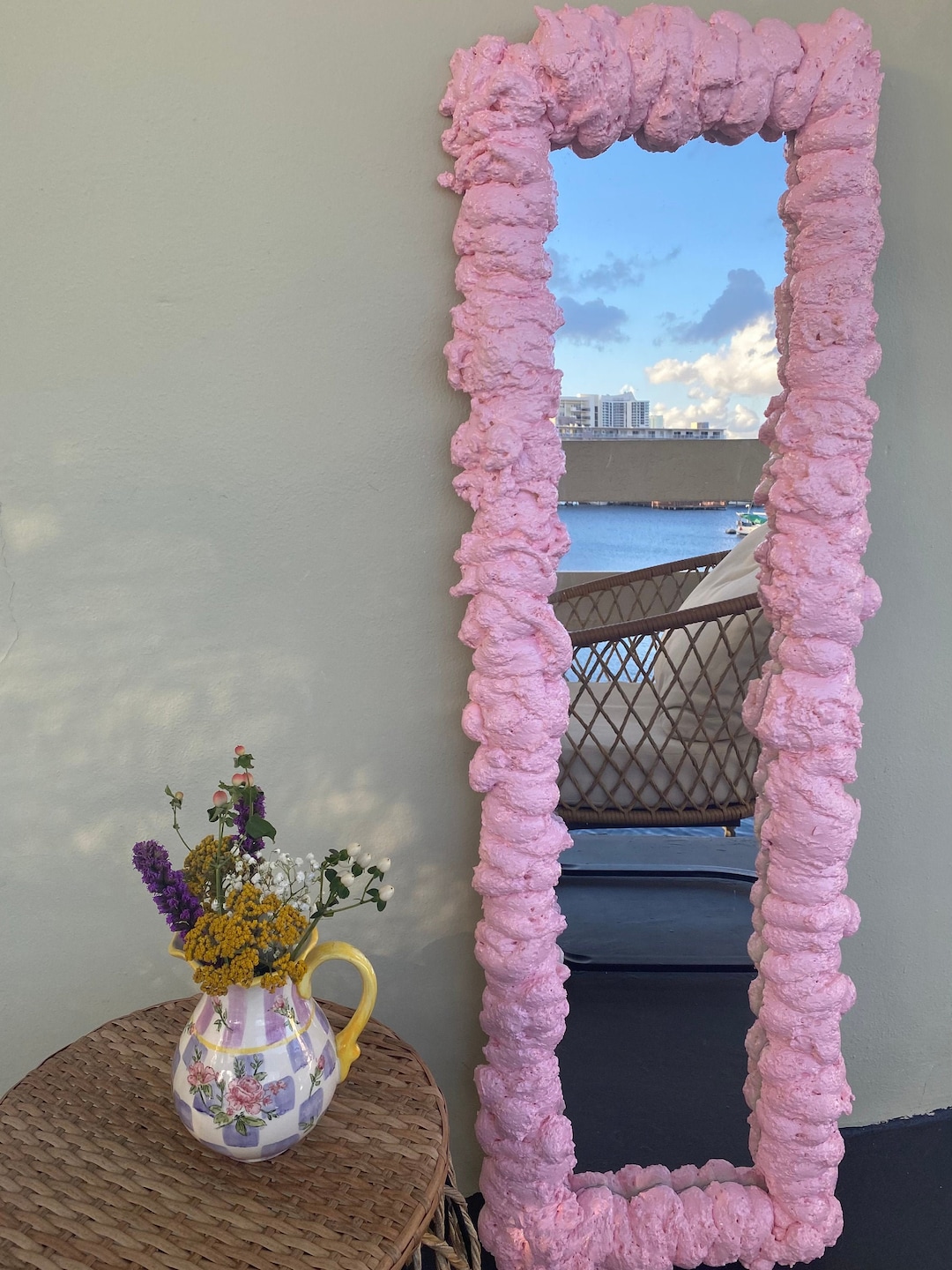 Long Foam Mirror - Etsy