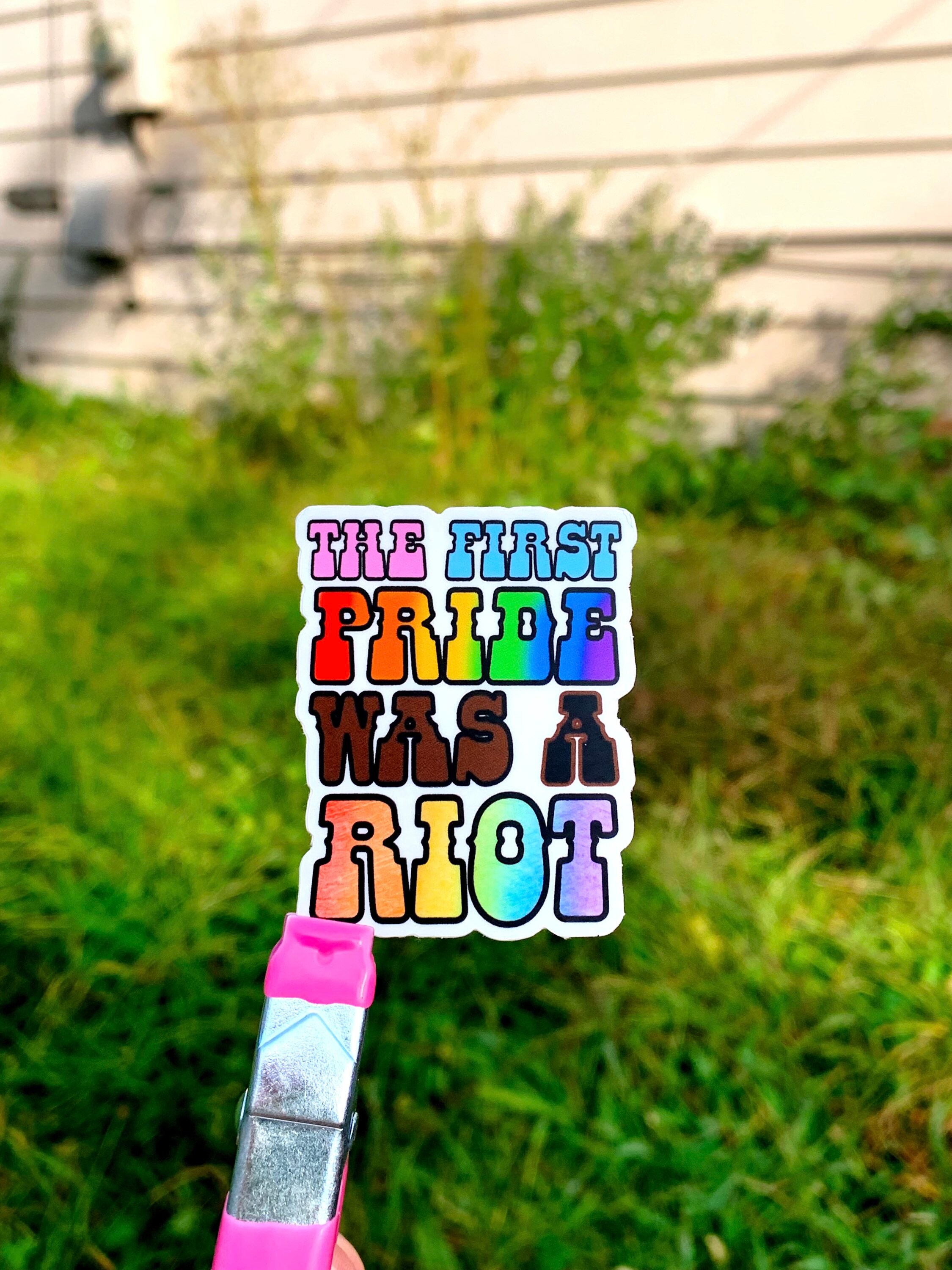 The First Pride Was a Riot Sticker - Etsy